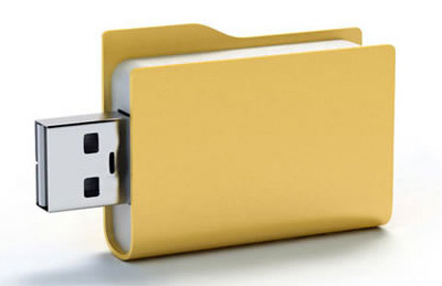 Mini file folder Folderix USB flash drive by Art Lebedev - Core77