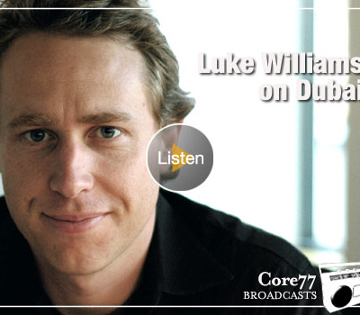 Core77 Broadcast: Luke Williams from frog on Dubai, interviewed by ...