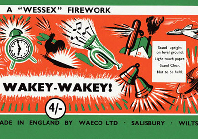 Firework label art - Core77