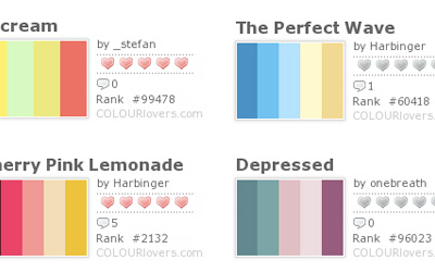 COLOURlovers summer color lovin' - Core77