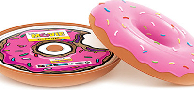 The Simpsons Movie soundtrack packaged in a donut - Core77