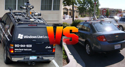 Windows Live Local vs. Google Streetview - Core77