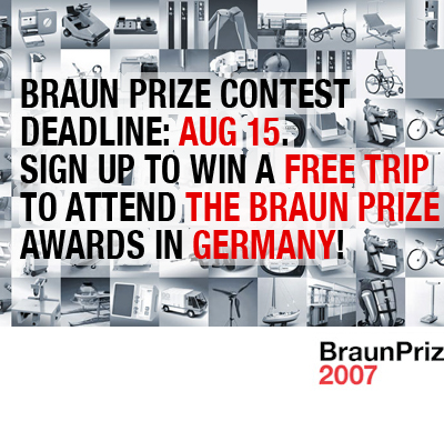 BraunPrize Contest Deadline Approaching - Core77