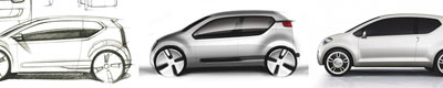 Volkswagen Up! concept car images - Core77