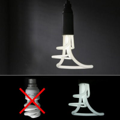 Hulger's freestylin' low energy light bulb - Core77