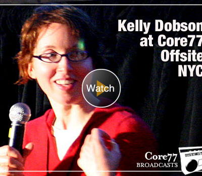 Core77 Broadcasts: Kelly Dobson at Core77 Offsite NYC