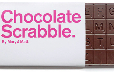 Chocolate Scrabble - Core77