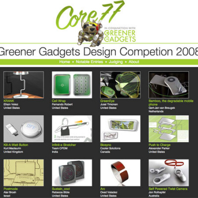 Greener Gadgets in The New York Times - Core77