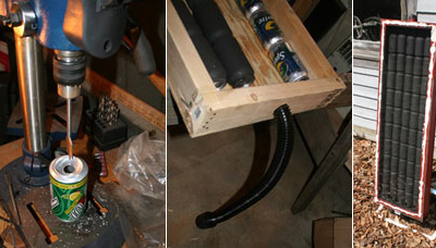 Free heat hack, from soda cans - Core77