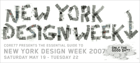 Core77's New York Design Week Event List!