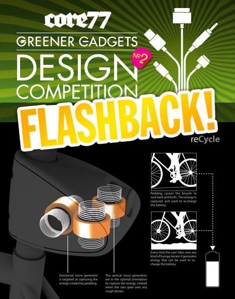 Greener Gadgets Design Competition Flashback: ReCycle - Core77