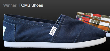 Toms voted NDA winner by the people - Core77