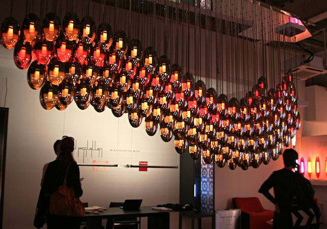 LONDON DESIGN FESTIVAL 2011 - Reflective Flow Chandelier - Beau ...